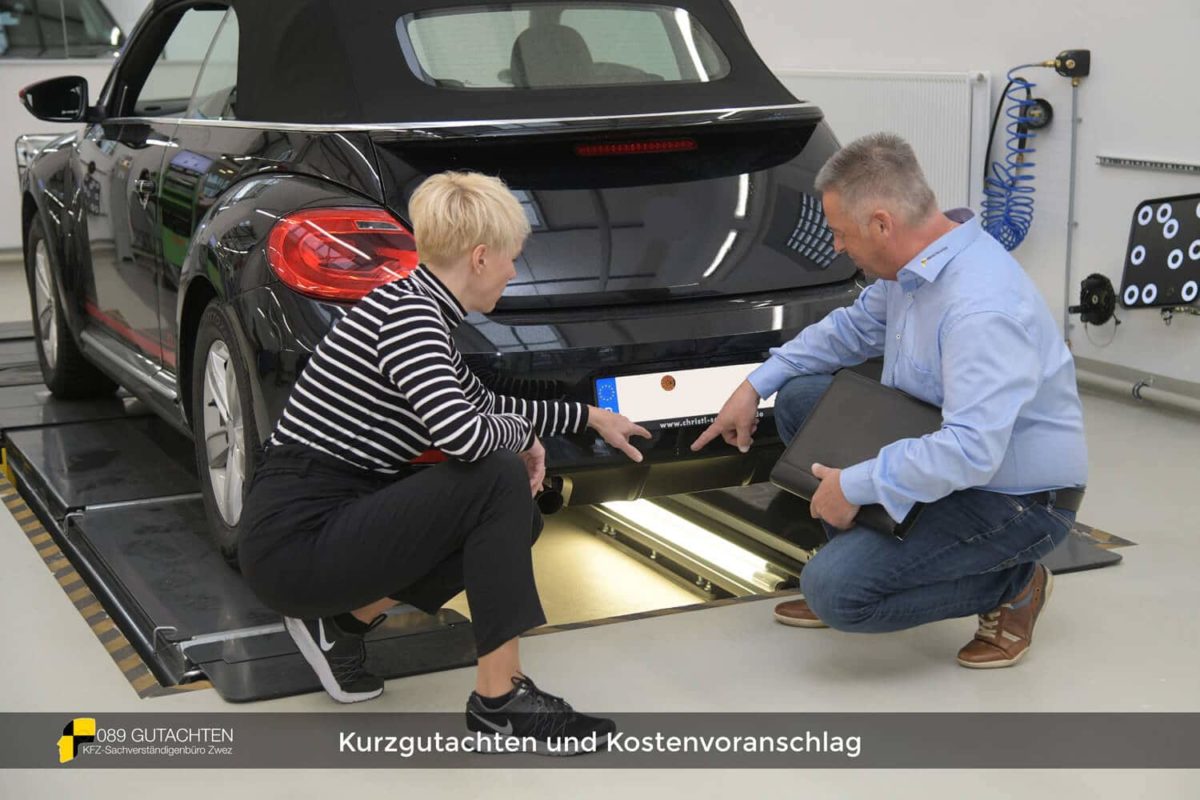 Kostenvoranschlag, Kurzgutachten oder Kfz-Gutachten?